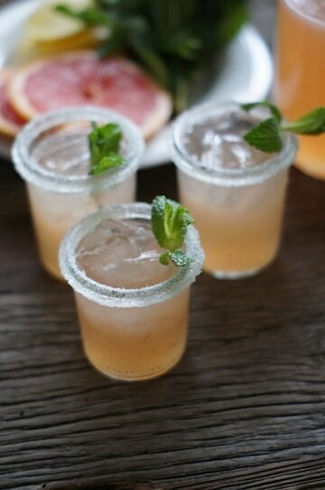 Grapefruit Lemonade - Joy + Oliver