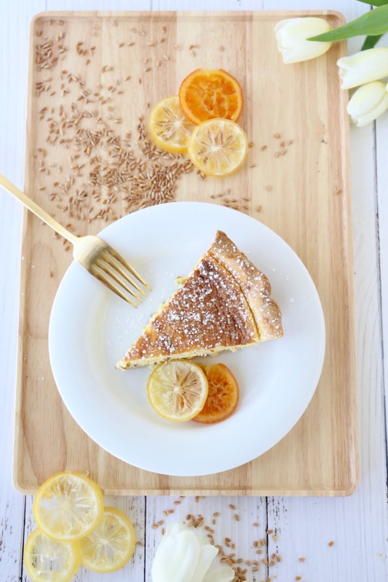 Italian Easter Grain Pie (Pastiera Napoletana) - Joy + Oliver