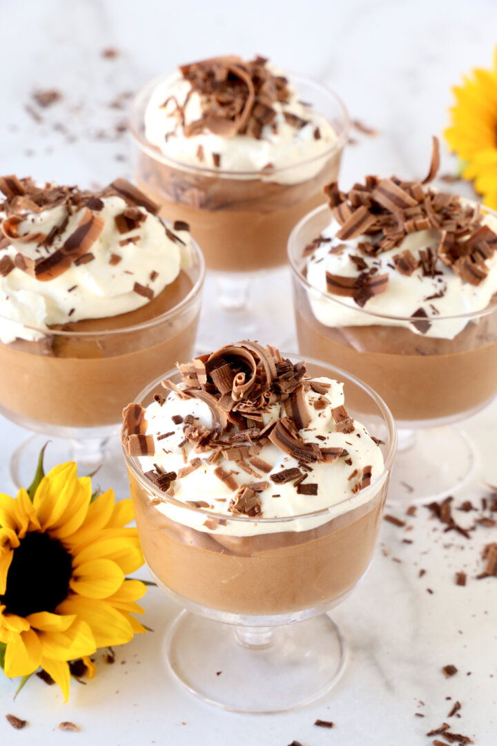 Chocolate Caramel Mousse - Joy + Oliver