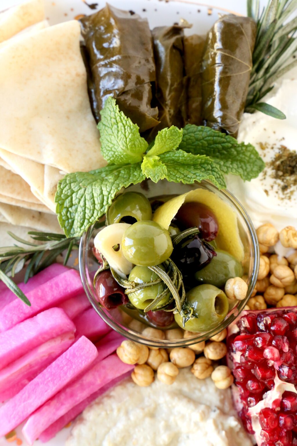 The Best Lebanese Mezze Platter - Joy + Oliver