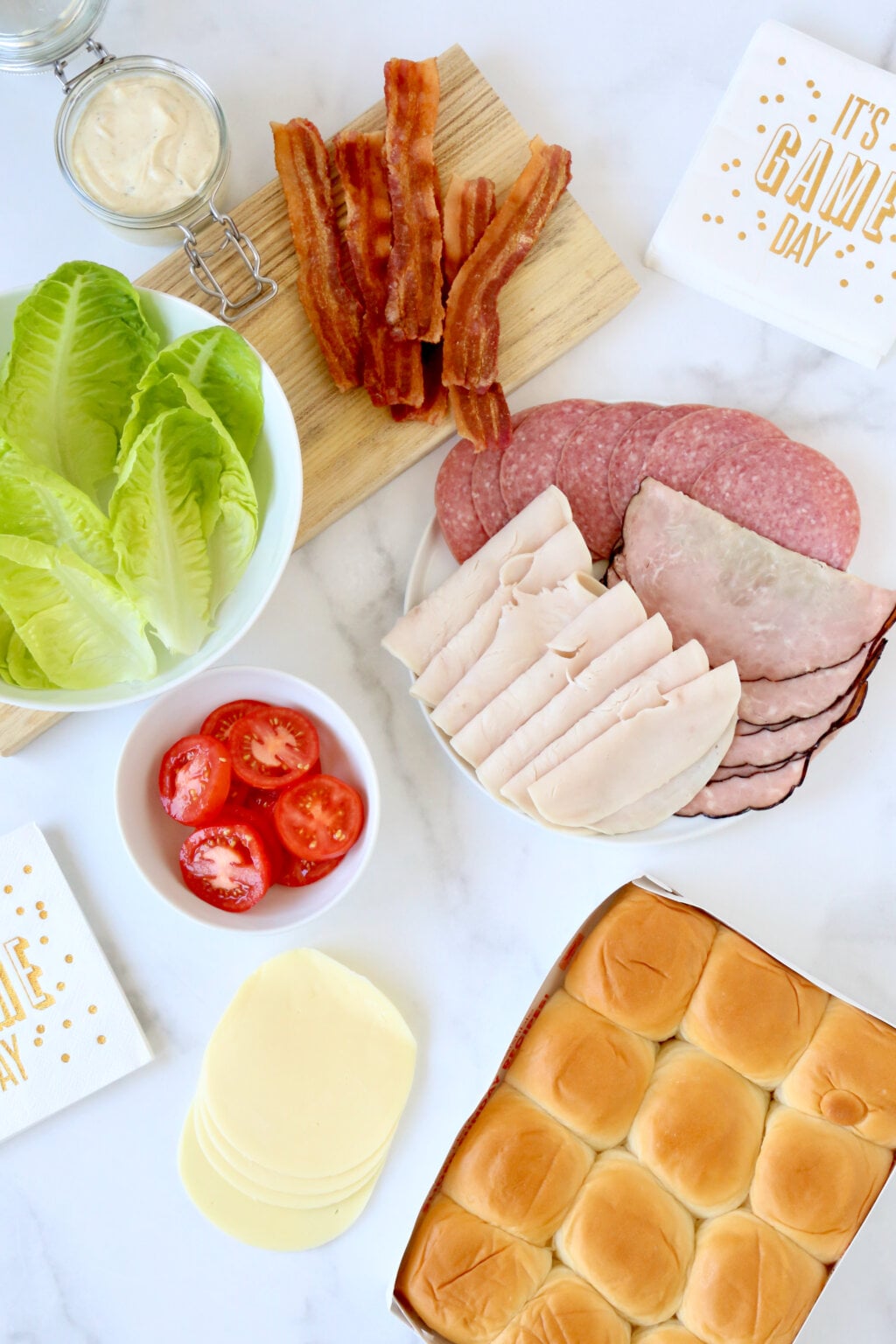 Turkey Club Sliders on Hawaiian Rolls-Perfect for Tailgating and ...